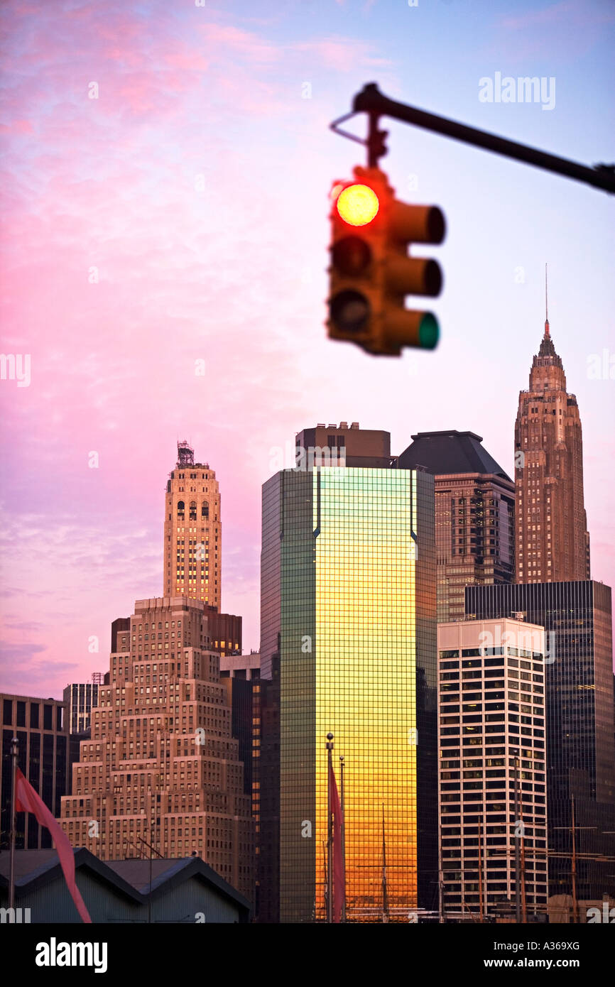 NEW YORK CITY, TRAFFIC LIGHT Stock Photo - Alamy
