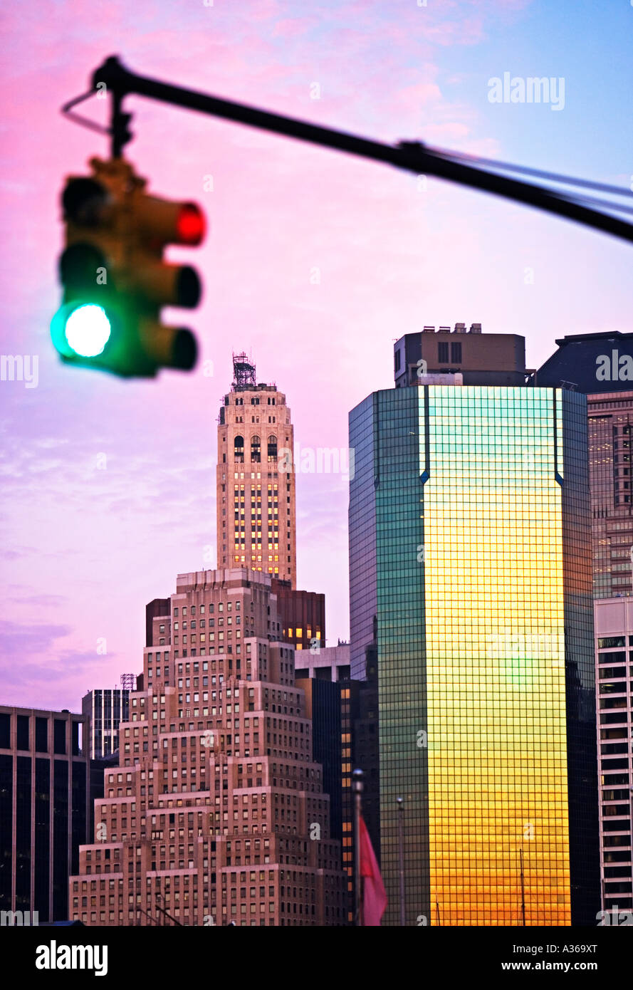 NEW YORK CITY, TRAFFIC LIGHT Stock Photo - Alamy