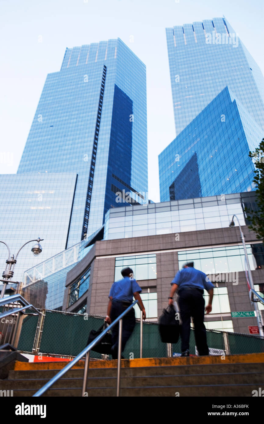 TIME WARNER, AOL BUILDING NEW YORK CITY Stock Photo - Alamy