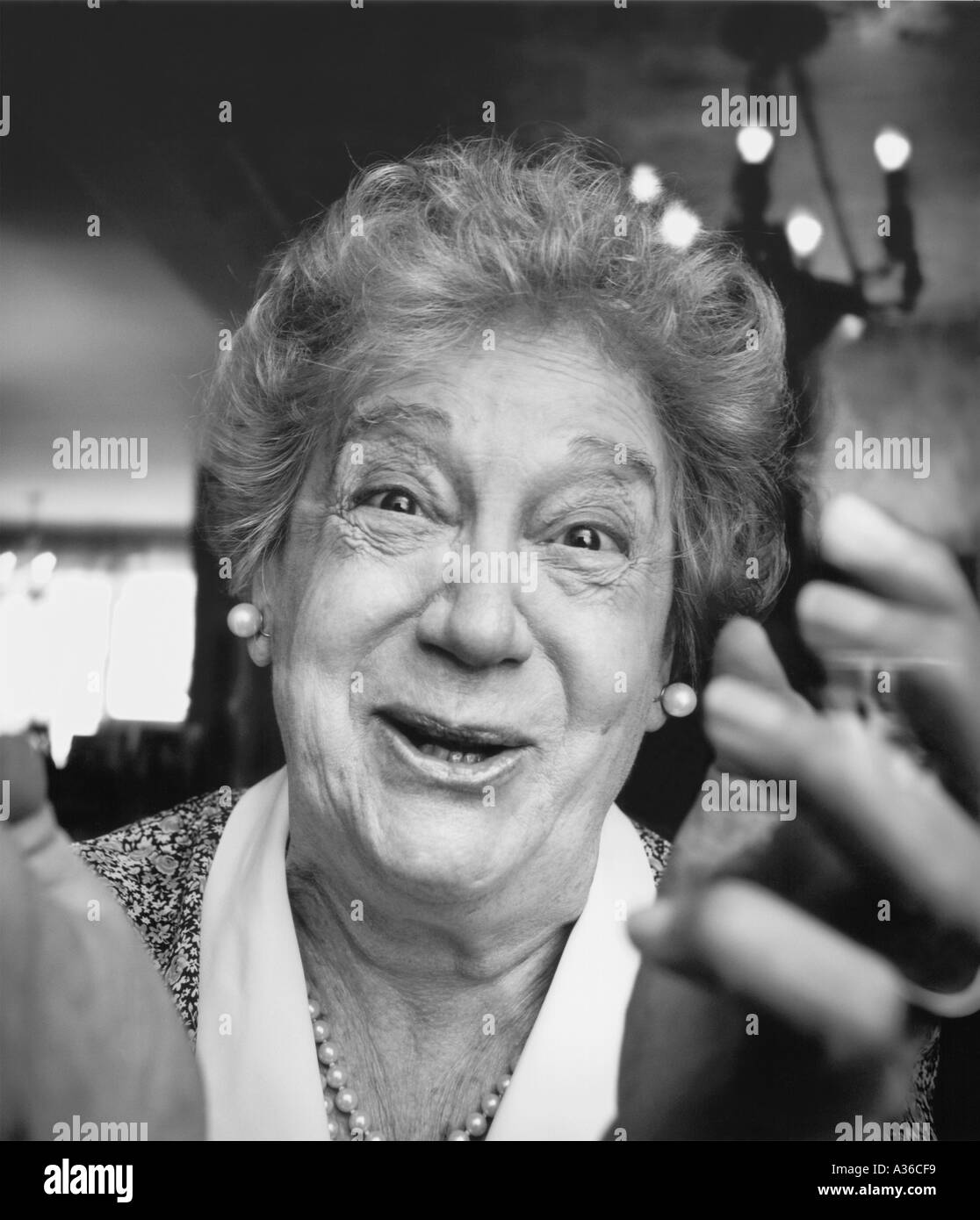 Old granmother hi-res stock photography and images - Alamy