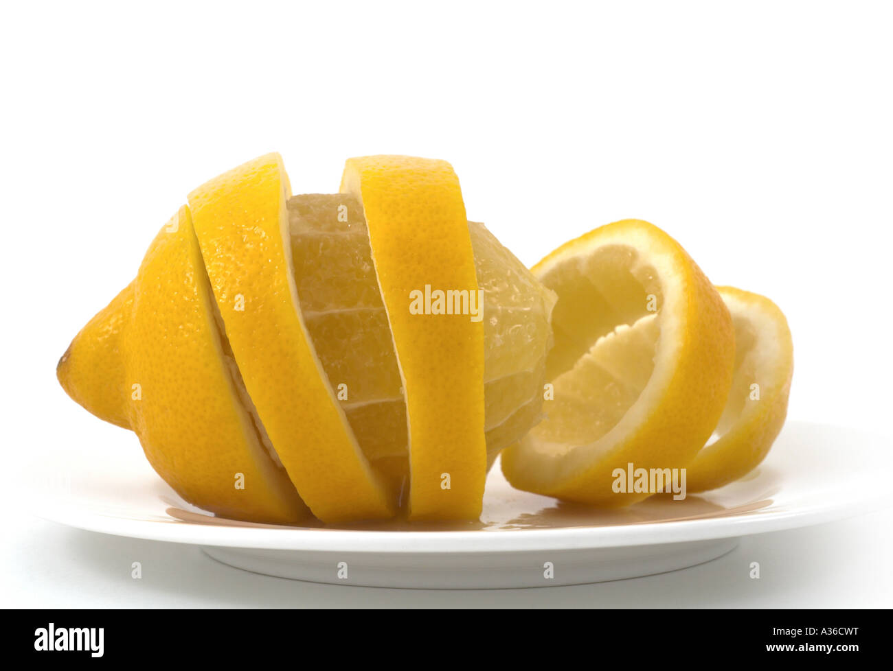 A peeled lemon hi-res stock photography and images - Alamy