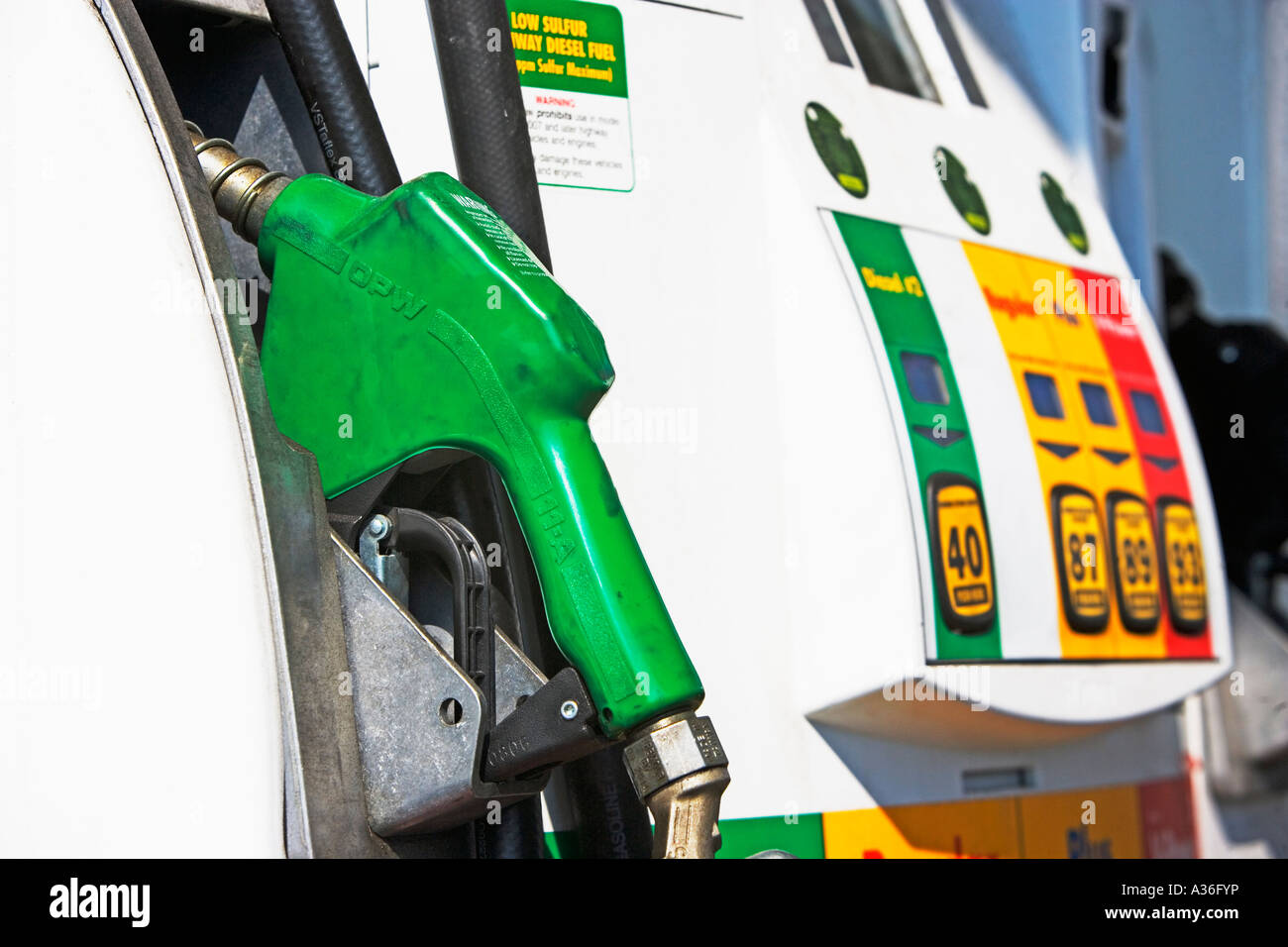 GAS PUMP, GASOLINE Stock Photo - Alamy