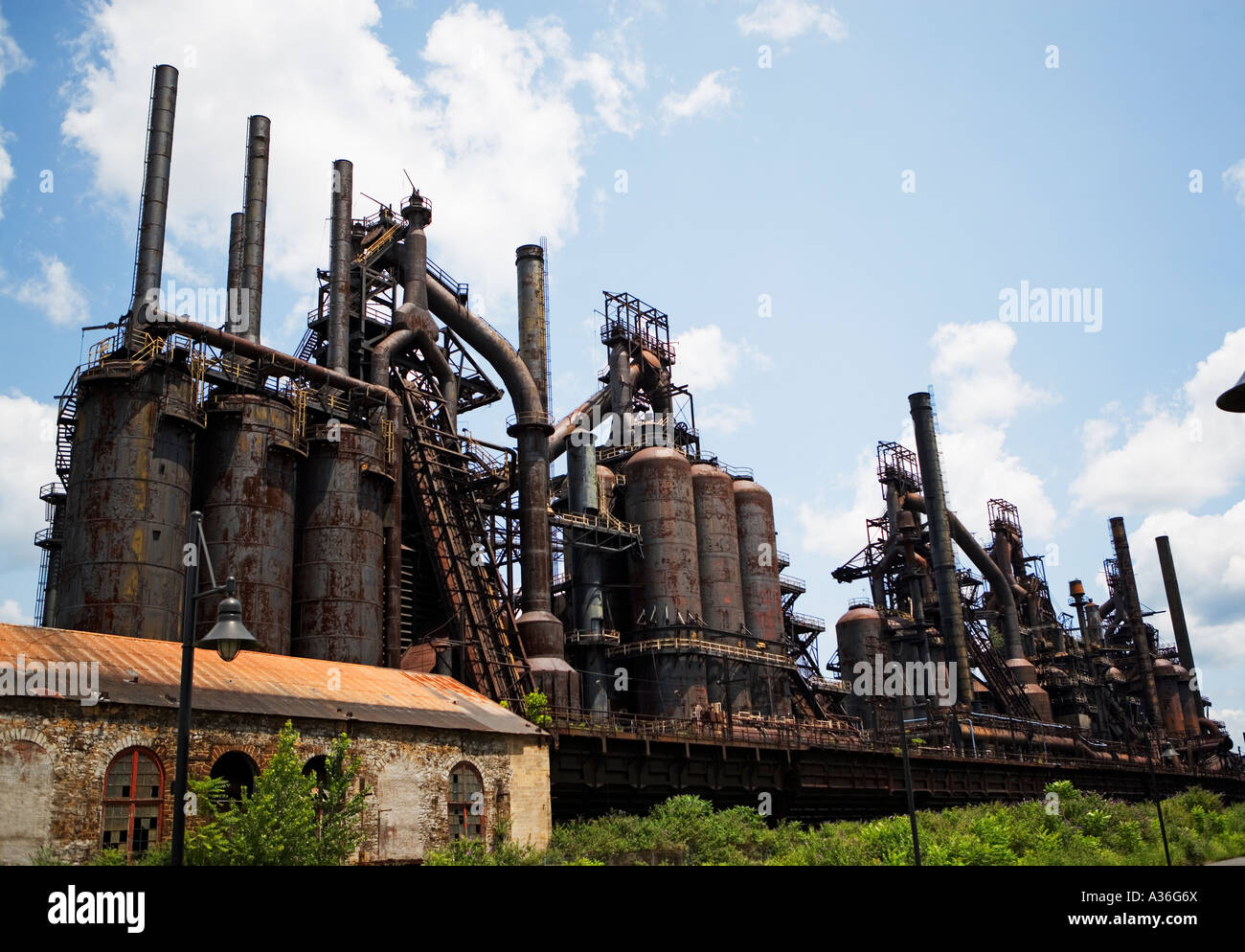 OLD STEEL MILL Stock Photo - Alamy