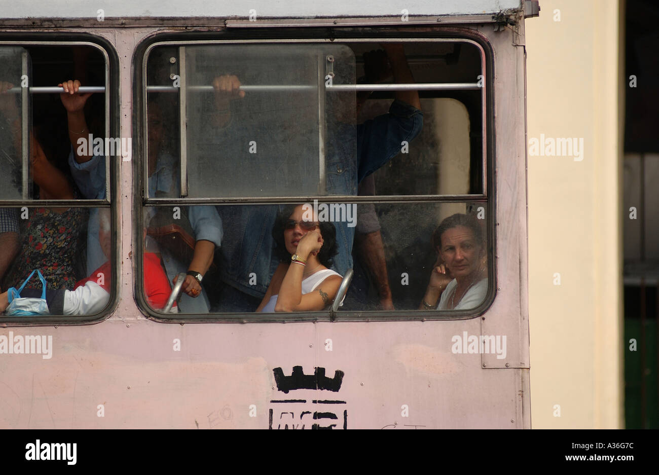 Full Bus Windows High Resolution Stock Photography and Images - Alamy