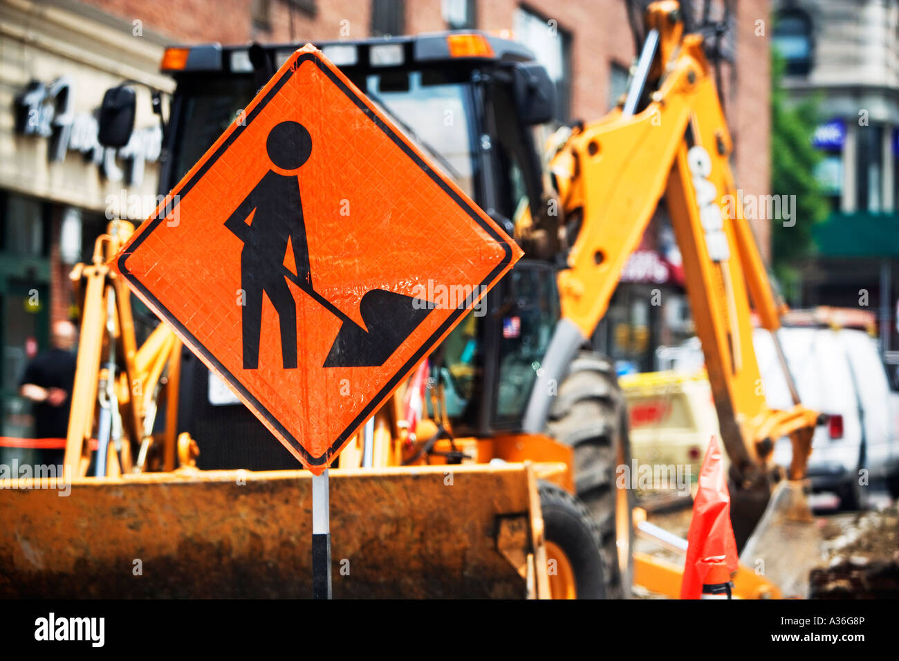 men working sign, sign, transportation, road work, worker, icon, tar ...