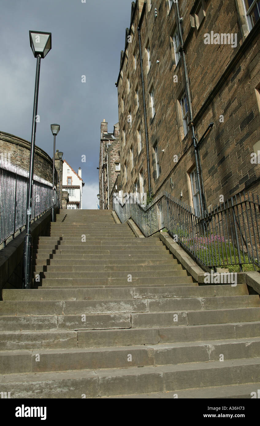 Steep steps edinburgh hi-res stock photography and images - Alamy