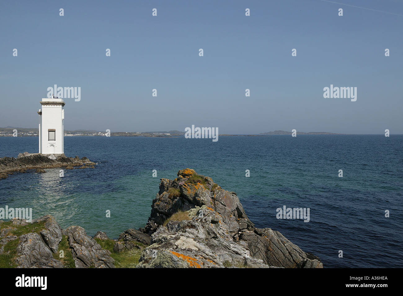 Port ellen lighthouse hi-res stock photography and images - Alamy