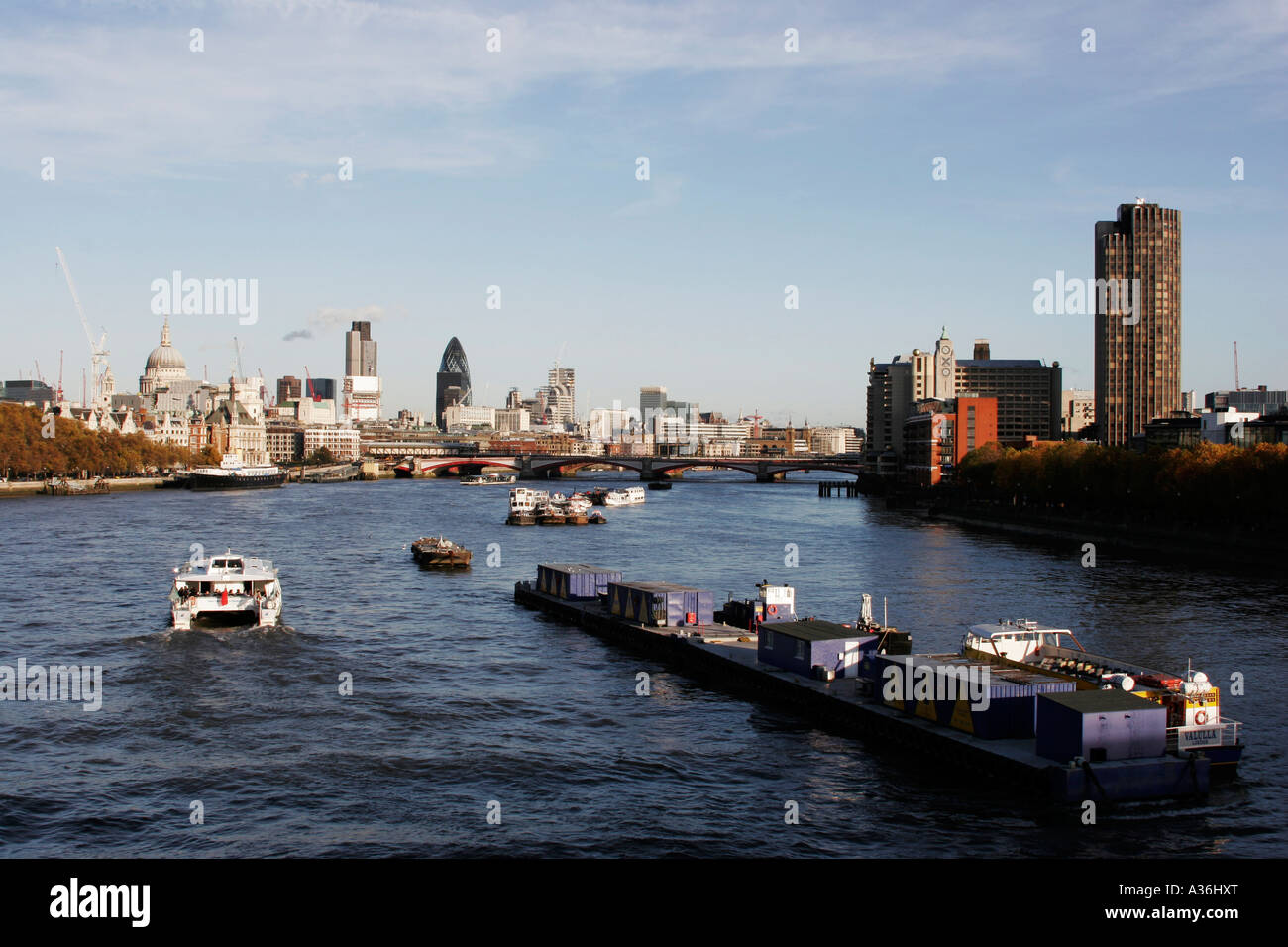 Waterloo bridge view hi-res stock photography and images - Alamy