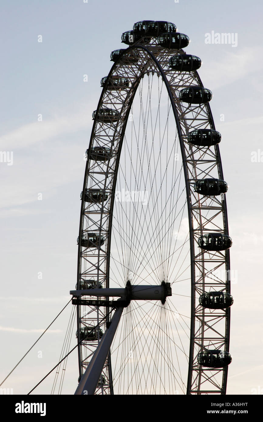 London eye spokes hi-res stock photography and images - Alamy
