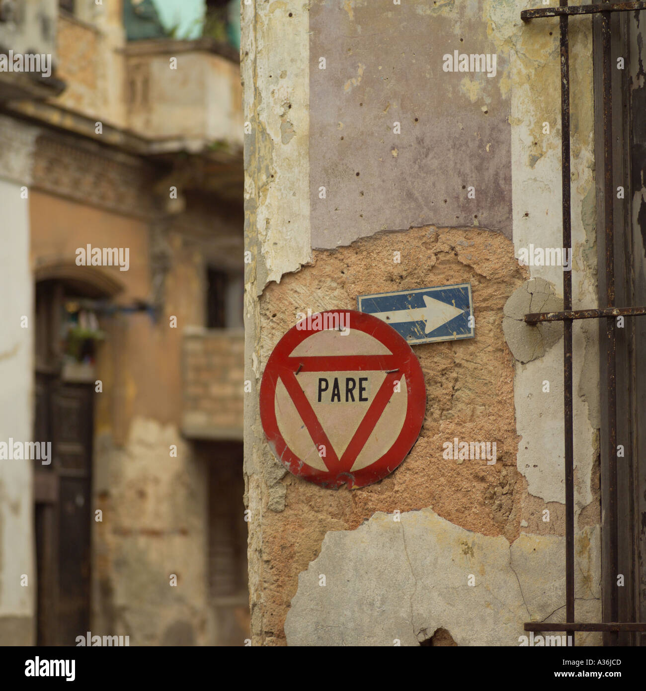 Road signs havana cuba hi-res stock photography and images - Alamy