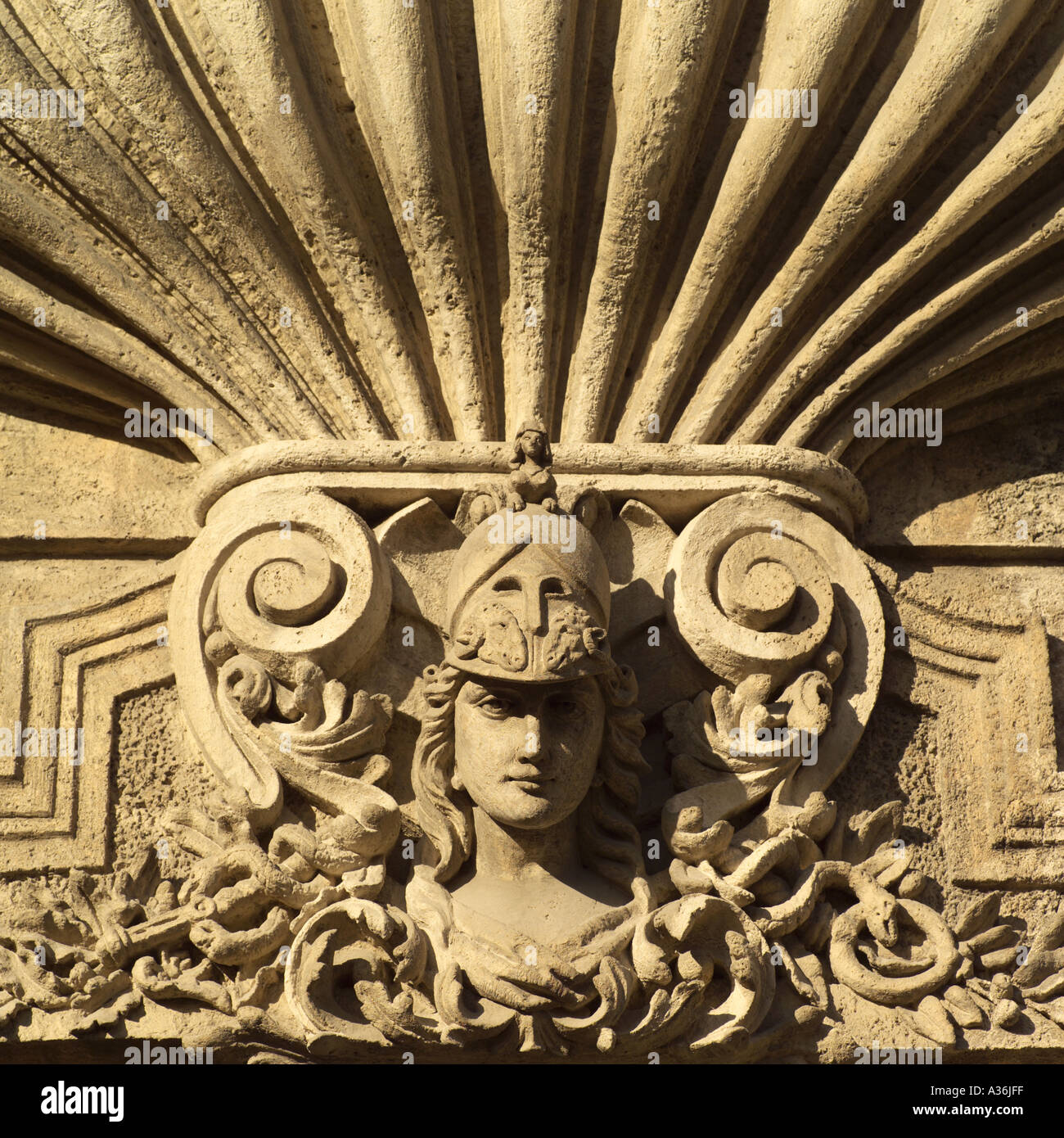 Stone carvings on a building Havana Cuba Stock Photo - Alamy