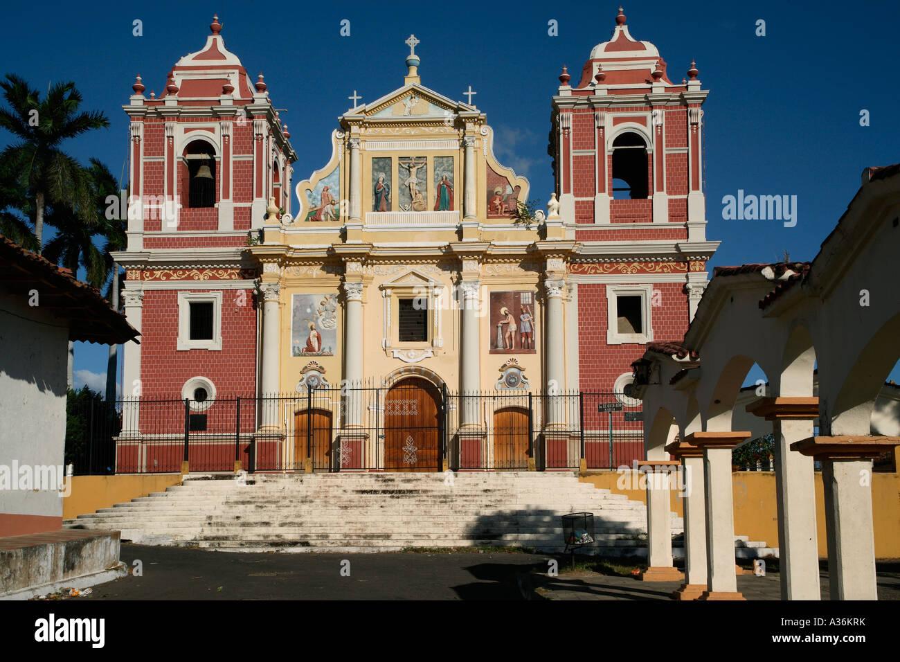 Nicaragua. Leon. El Calvario church Stock Photo - Alamy