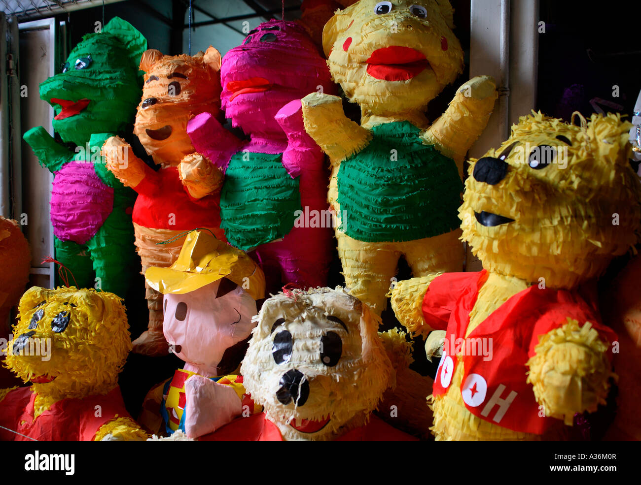 Nicaragua. Pinata dolls Stock Photo - Alamy