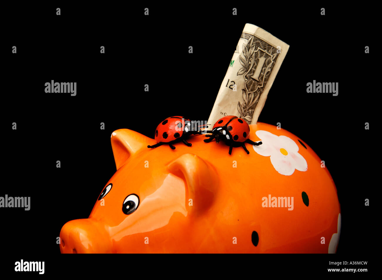 Ladybug Piggy Bank