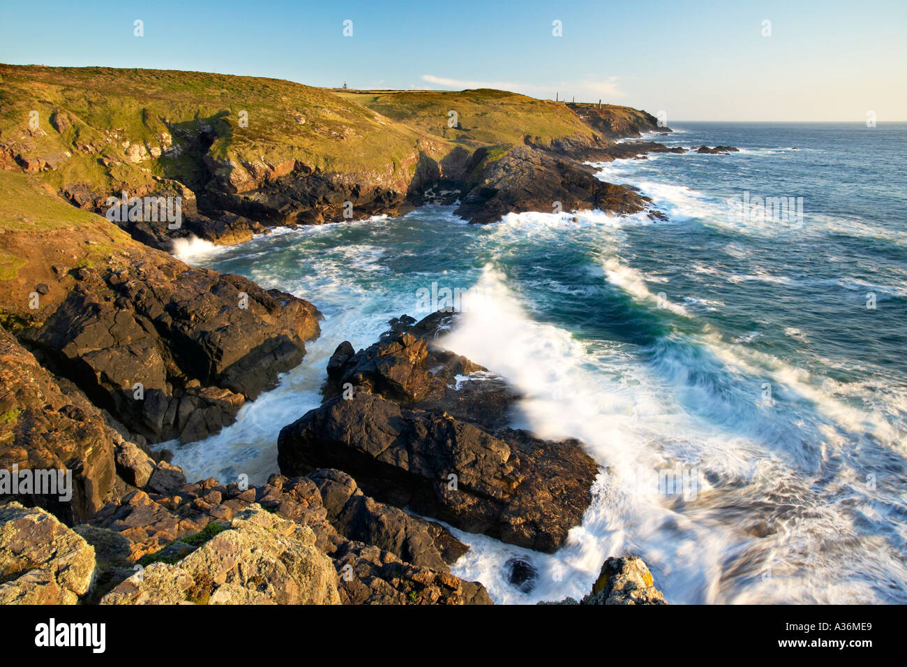 Pendeen Watch Cornwall Stock Photo - Alamy