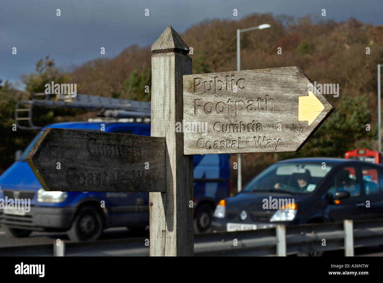 A590 road hi-res stock photography and images - Alamy