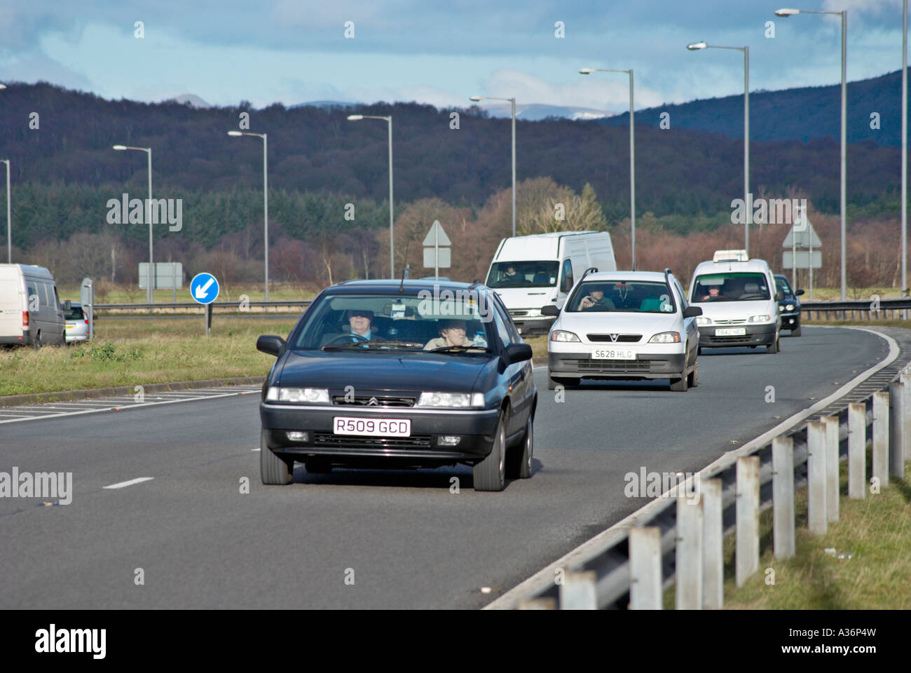 A590 traffic hi-res stock photography and images - Alamy