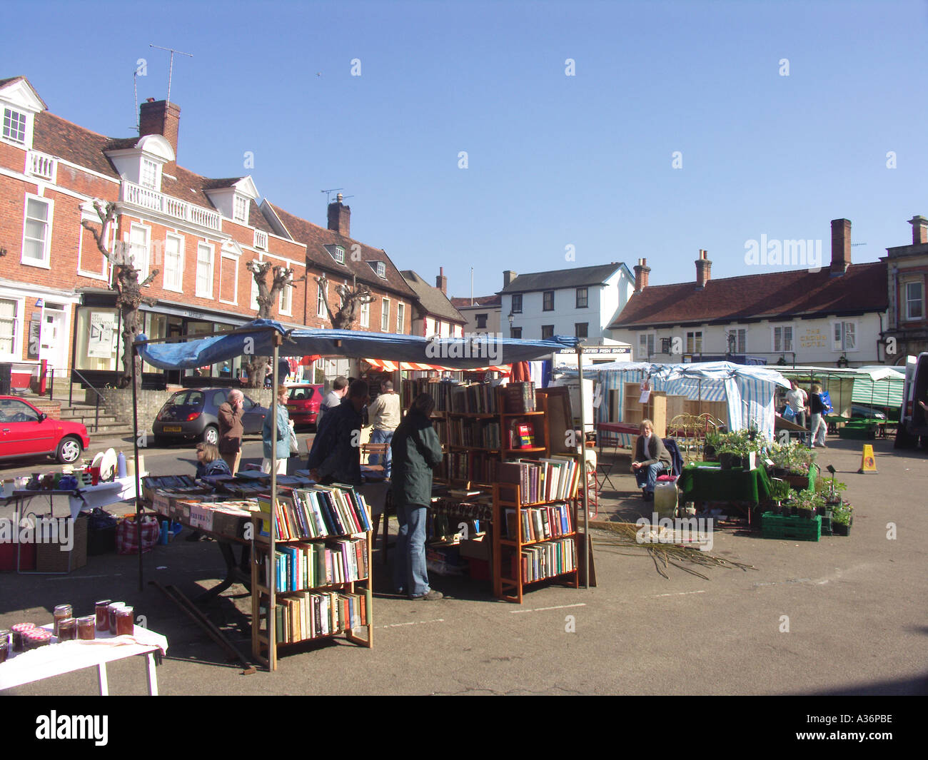 Framlingham market place hi-res stock photography and images - Alamy