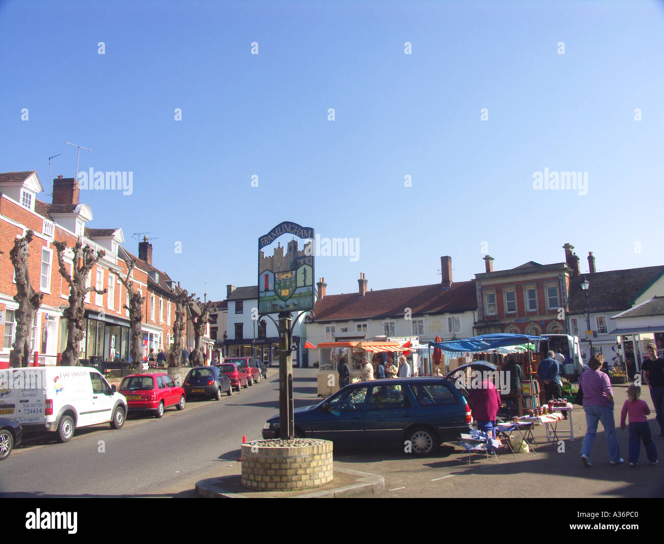 Framlingham market place hi-res stock photography and images - Alamy