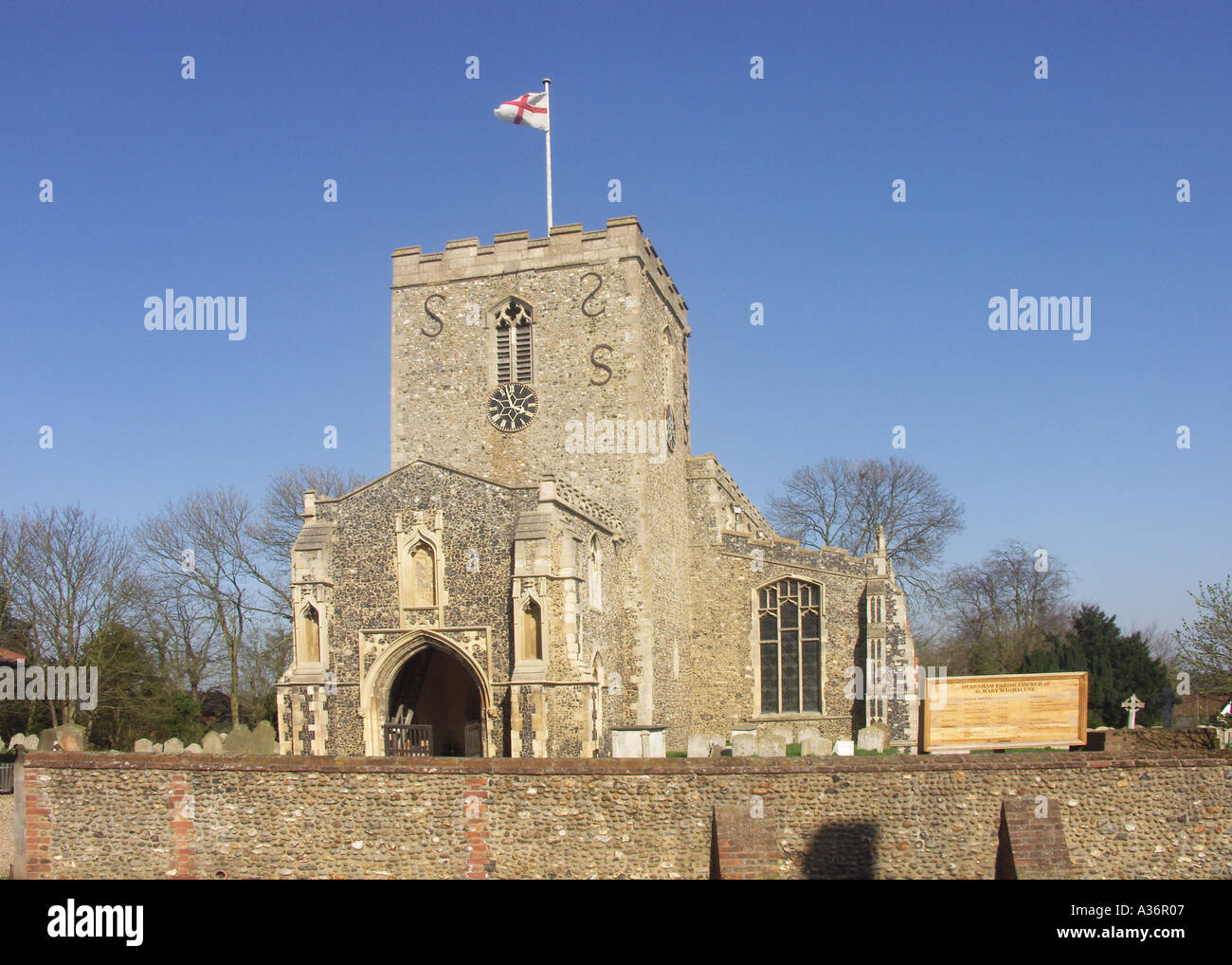 St Mary Magdelene church Debenham Suffolk England Stock Photo - Alamy
