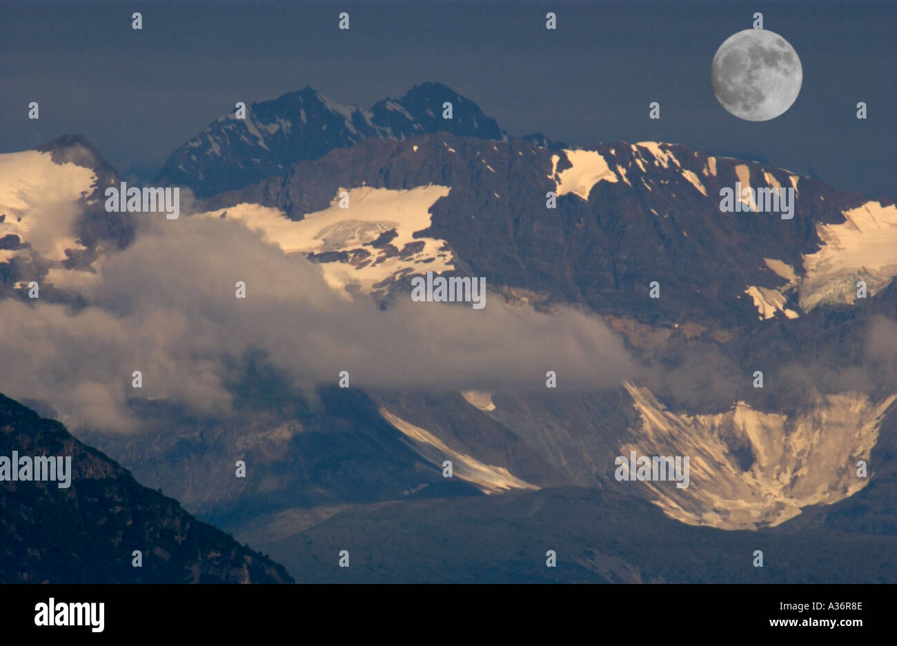 Surreal moonrise hi-res stock photography and images - Alamy