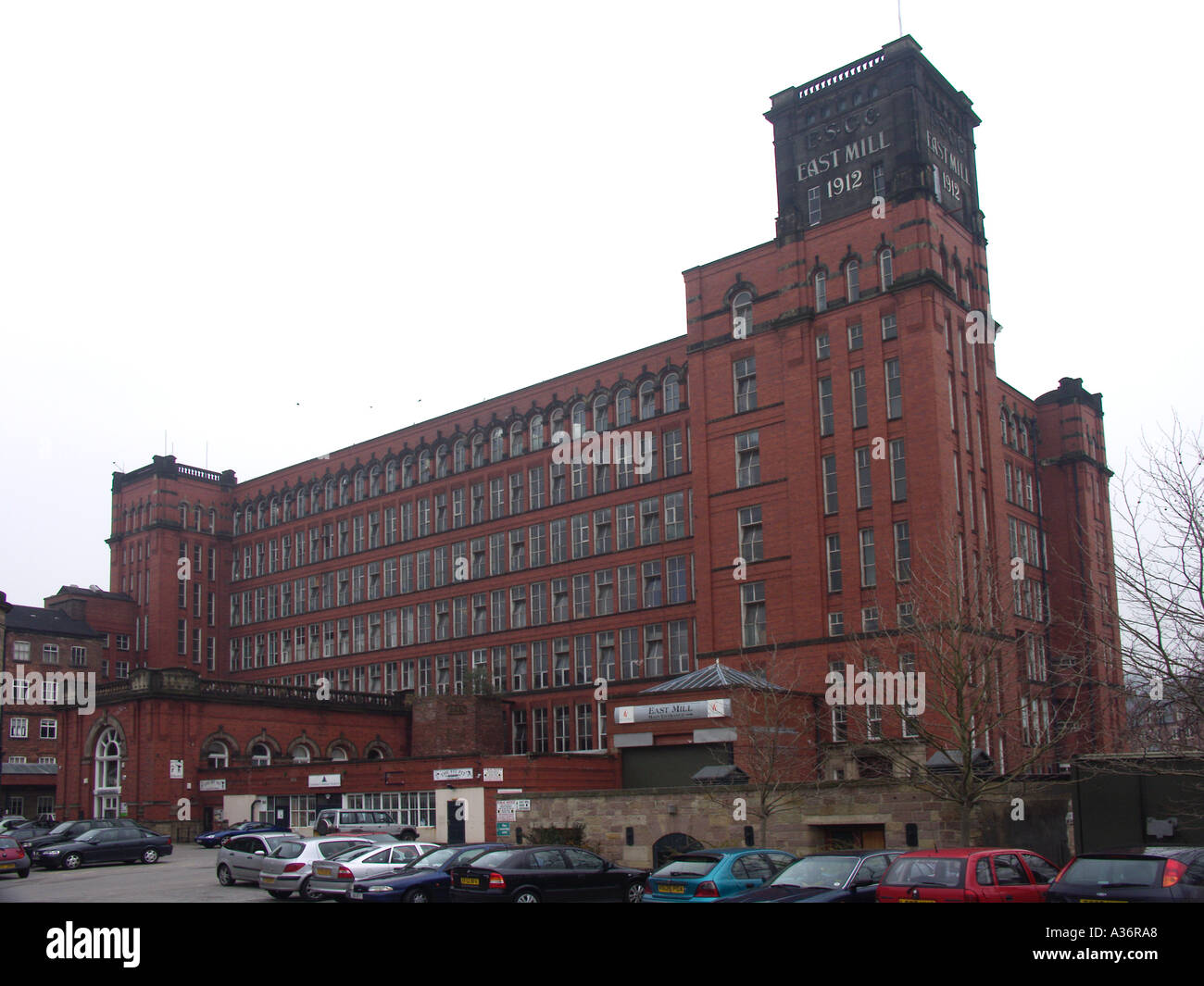 East mill cotton mill Belper Derbyshire England Stock Photo - Alamy