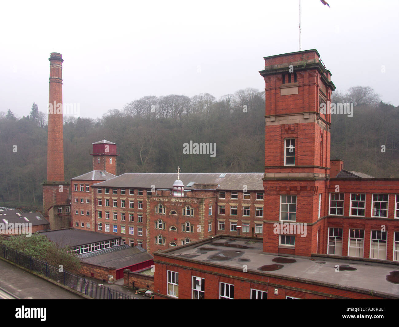 Derbyshire sir richard arkwright hi-res stock photography and images ...