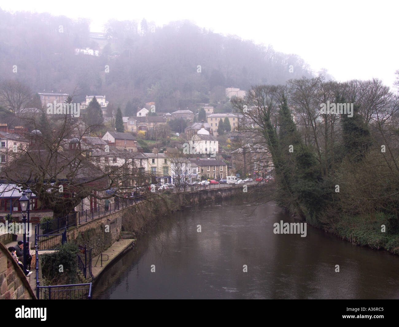 Matlock Bath Derbyshire England Stock Photo - Alamy