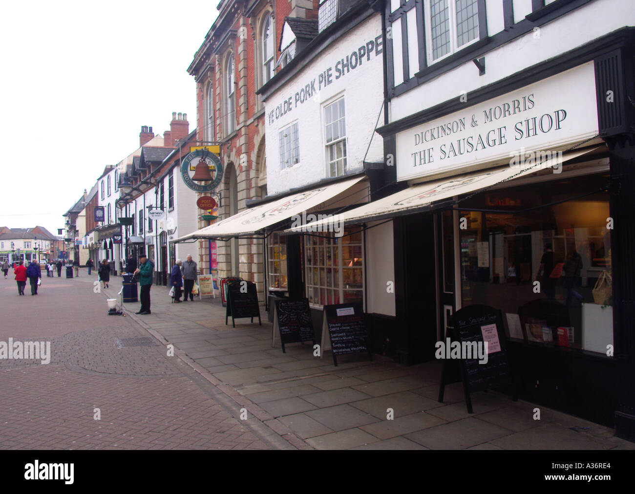 Pork pie shop Melton Mowbray Stock Photo - Alamy