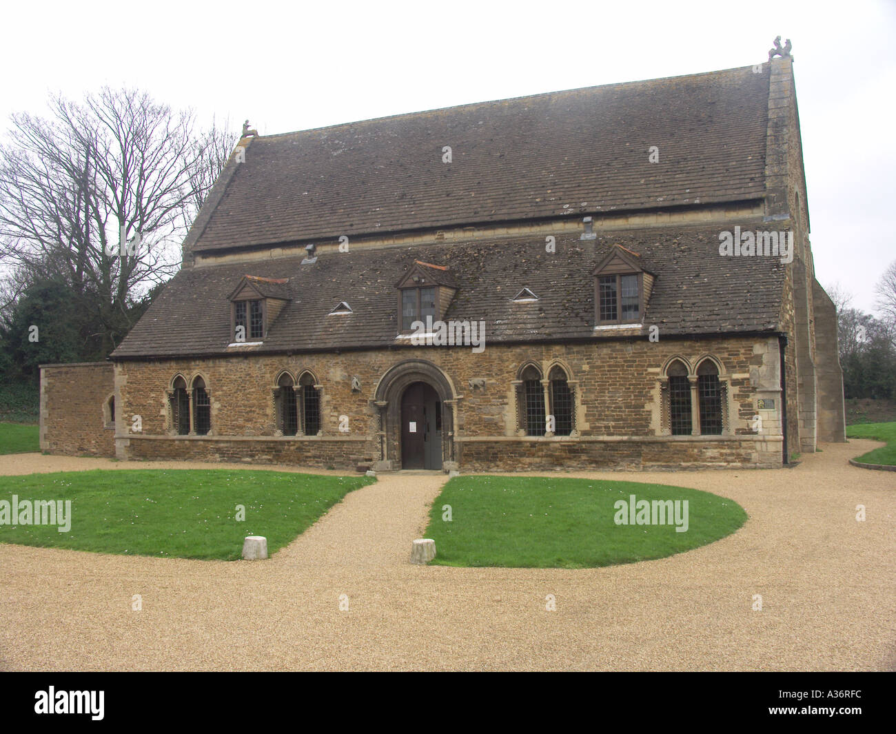 Castle hall Oakham castle Rutland England Stock Photo - Alamy