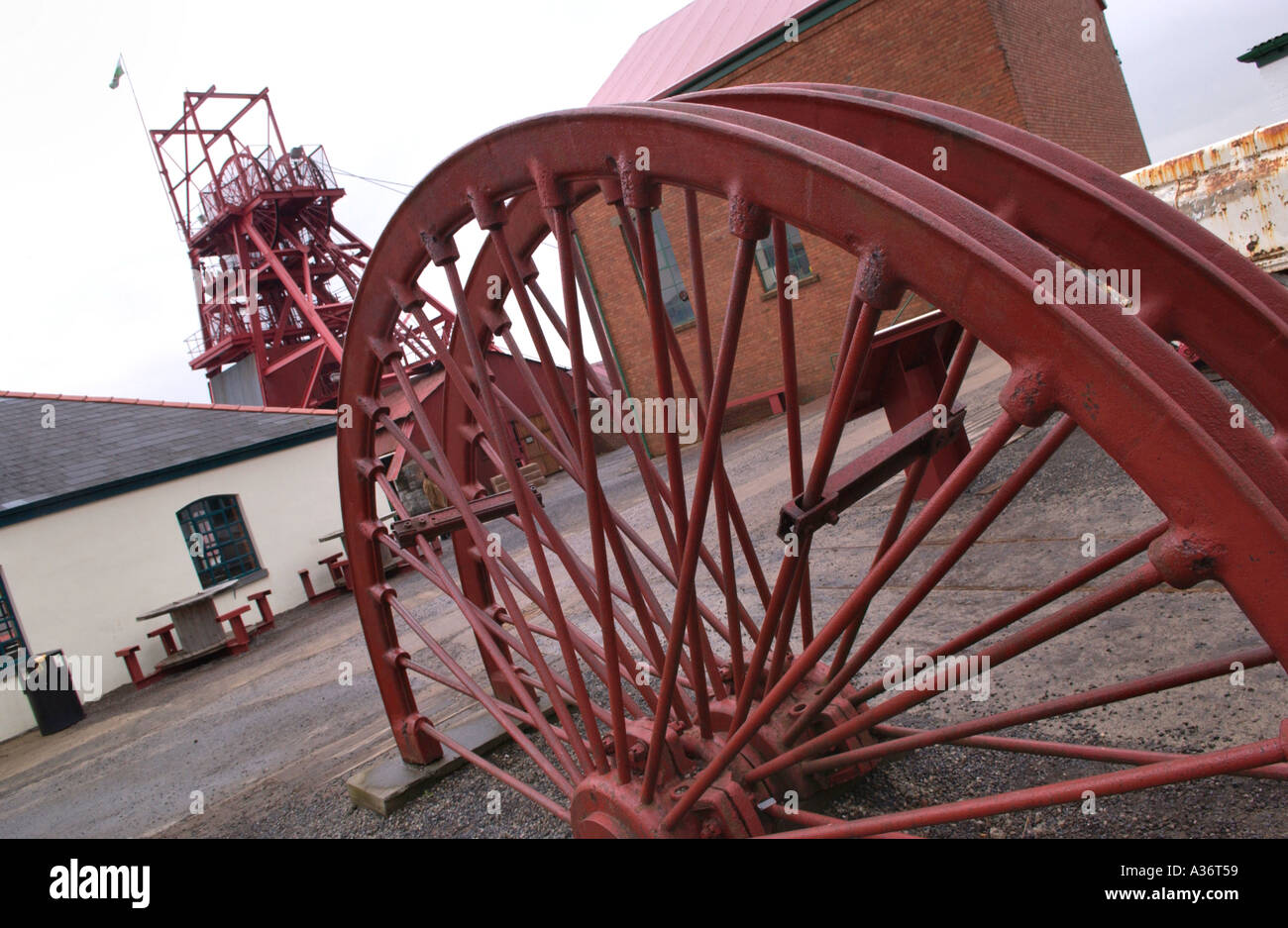 Colliery winding wheels hi-res stock photography and images - Alamy
