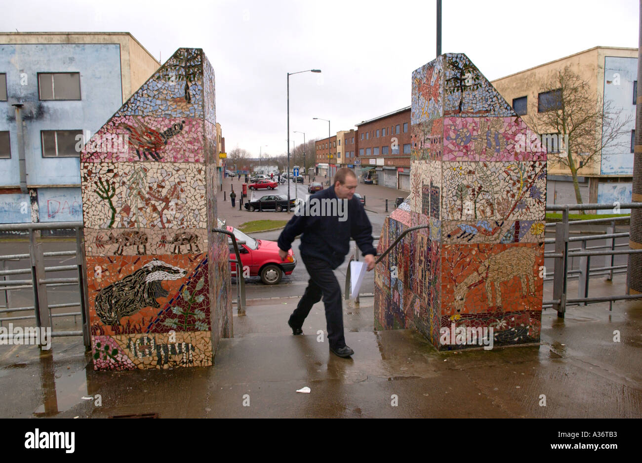 Entrance to Bristol City Council Area Housing Office locally known as ...