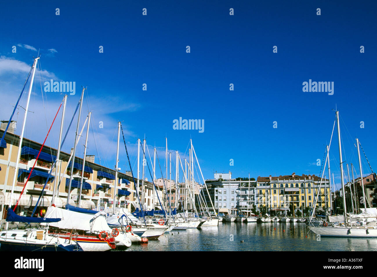 Harbour Port Sailling Ship Boat Yacht Jacht Grado Itlay Stock Photo - Alamy