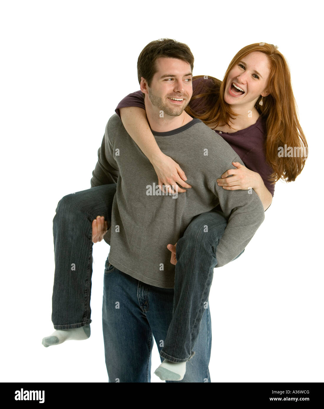 Shoulder ride adults hi-res stock photography and images - Alamy