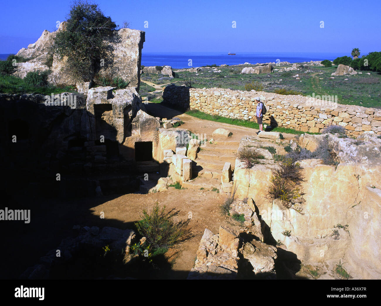 Tombs of the Kings, Paphos, Cyprus Stock Photo - Alamy