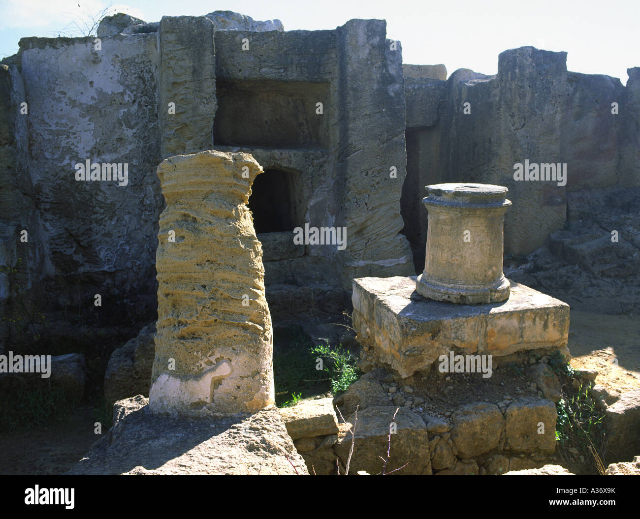 Tombs of the Kings, Paphos, Cyprus Stock Photo - Alamy