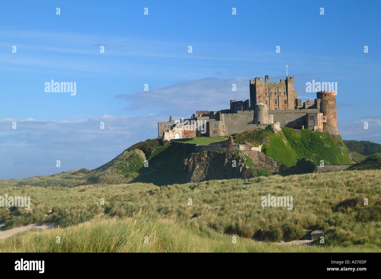 Bamburgh Castle Northumberland Stock Photo - Alamy