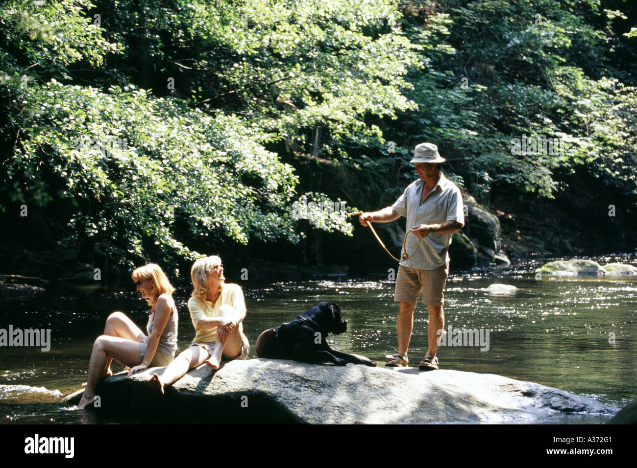 Bode Valley Thale Harz Germany Stock Photo - Alamy