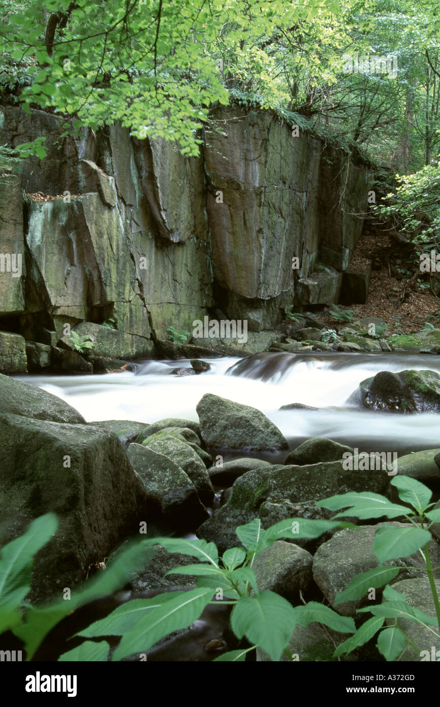 Bode Valley Thale Germany Stock Photo - Alamy