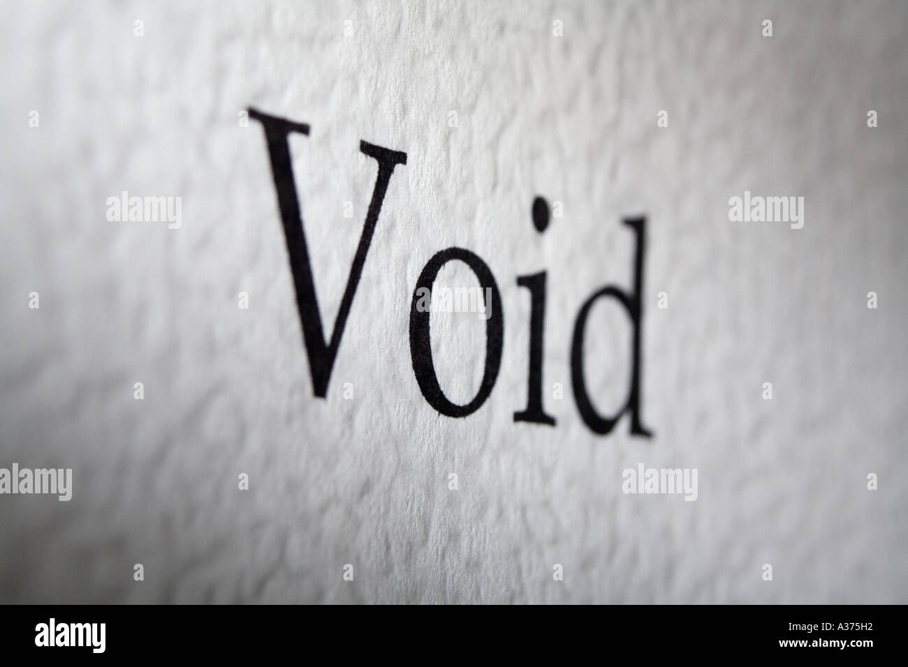 Word void hi-res stock photography and images - Alamy