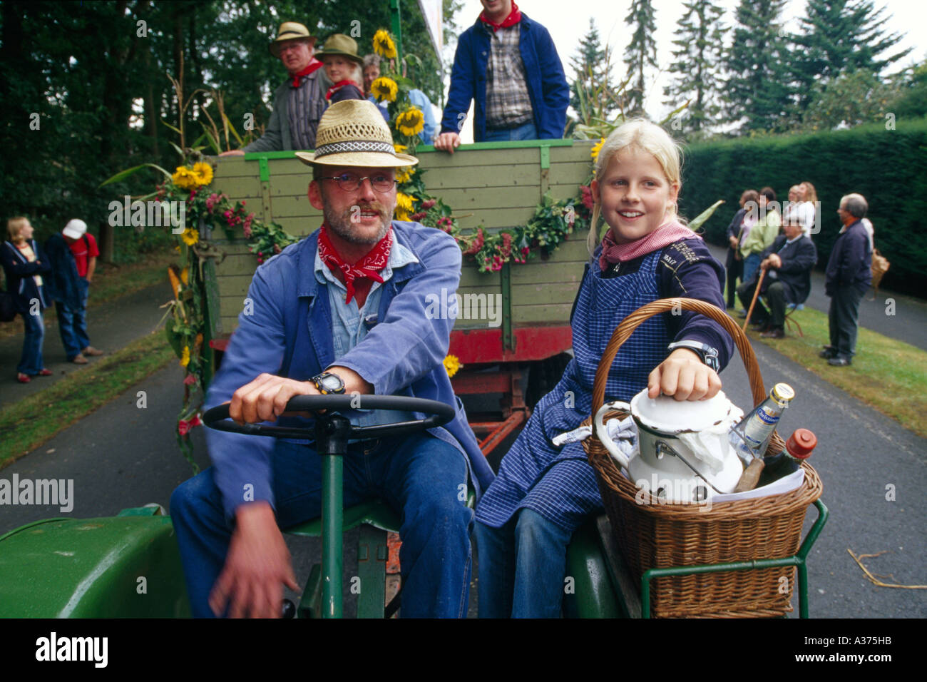 Harvest Festival Ostbevern Germany Stock Photo - Alamy
