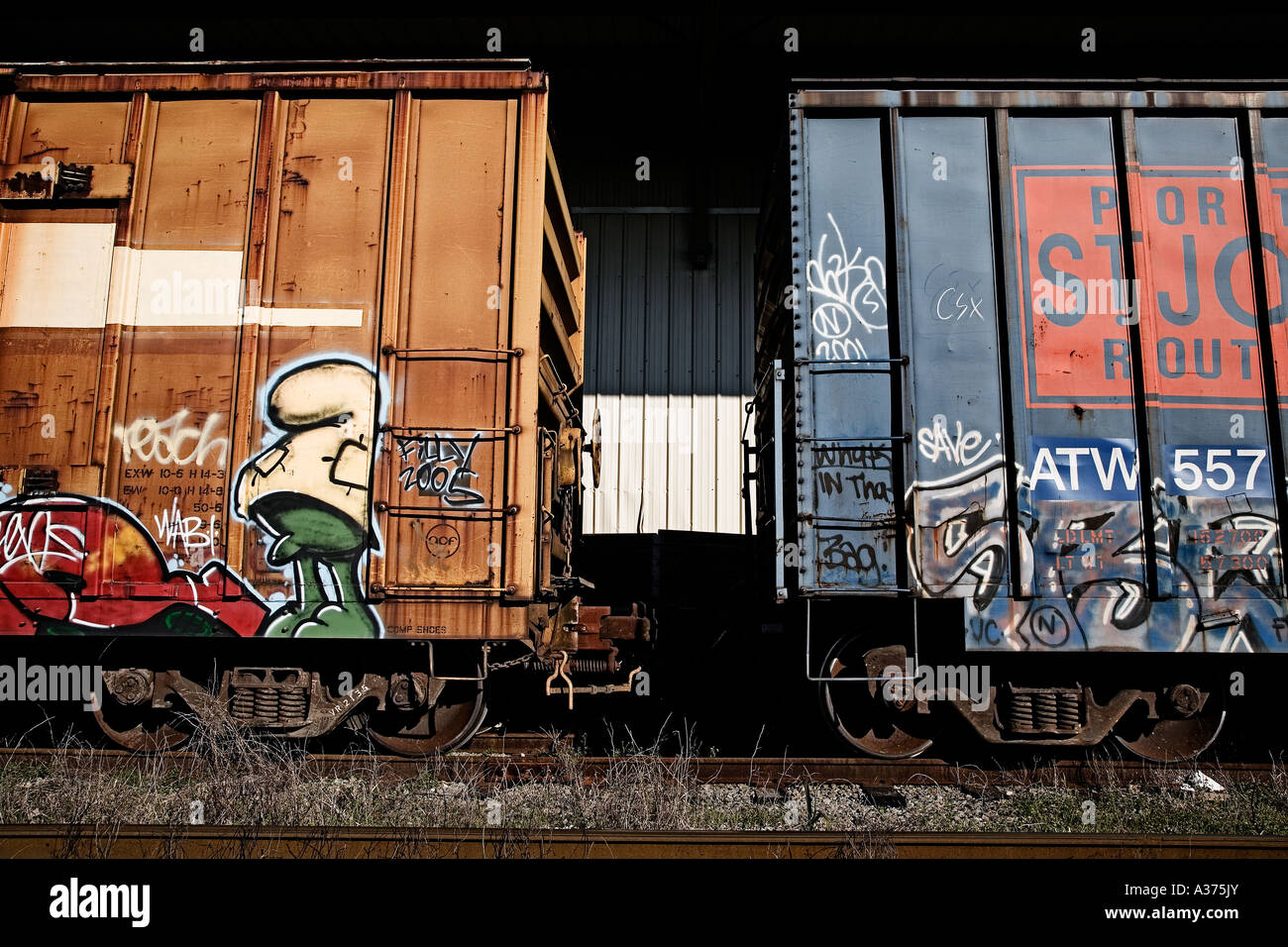 Railway freight hi-res stock photography and images - Alamy