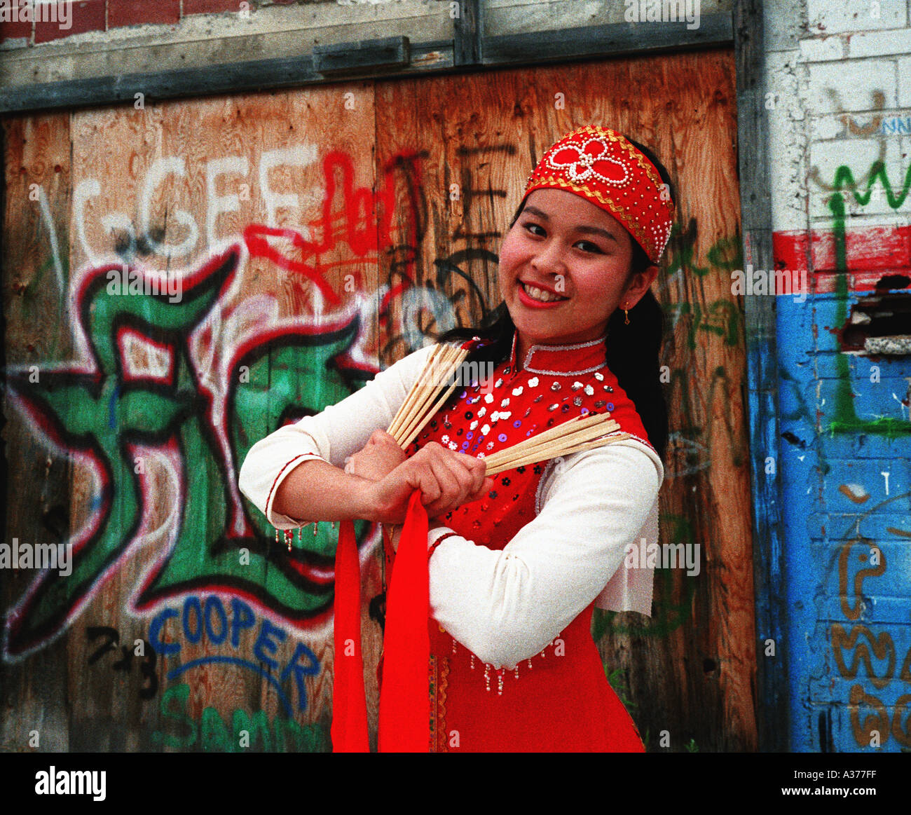 chinese chopstick dance Stock Photo - Alamy
