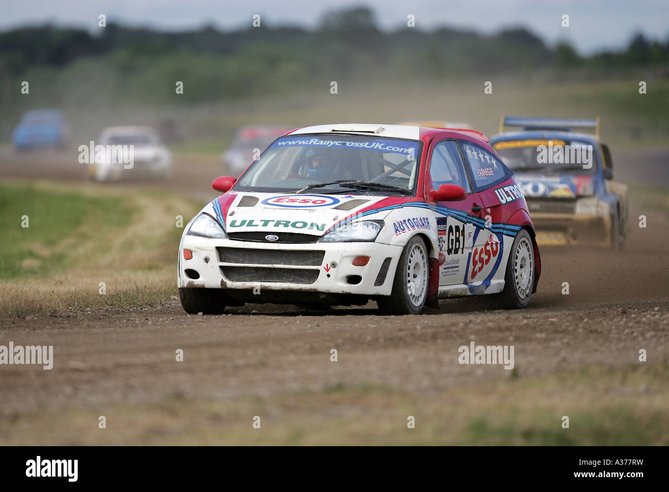 Croft rallycross action hi-res stock photography and images - Alamy