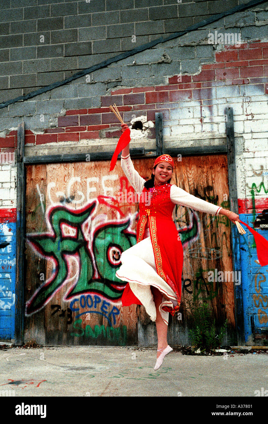 chinese chop stick dance Stock Photo - Alamy