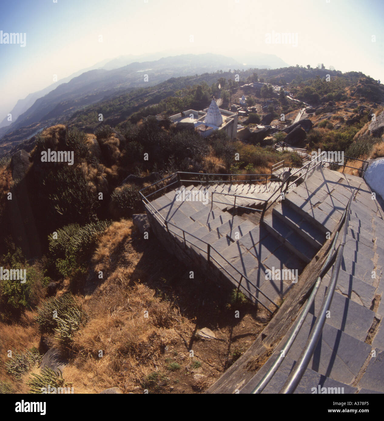 Indian rooftop view hi-res stock photography and images - Alamy