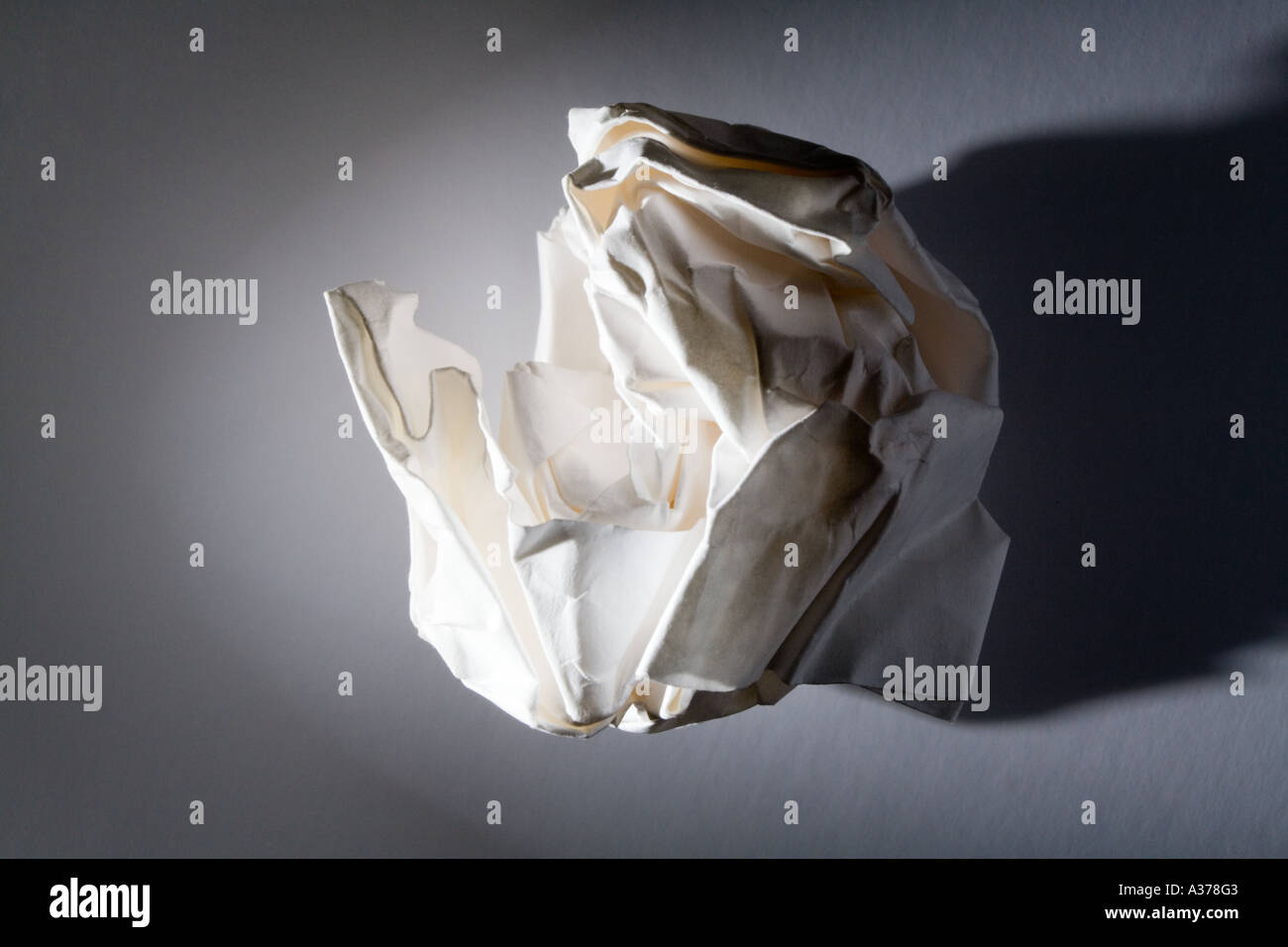 Scrunched up paper hi-res stock photography and images - Alamy
