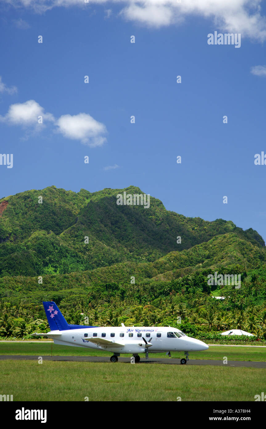 Air Raratonga in the Cooks Islands flies between Rarotonga and Aitutaki ...