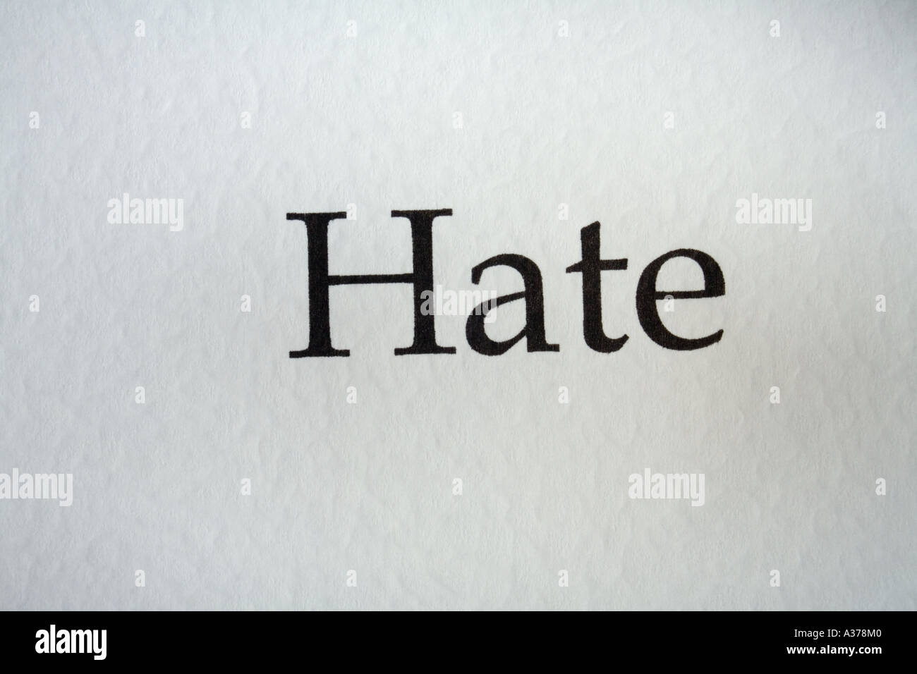 The Word Hate