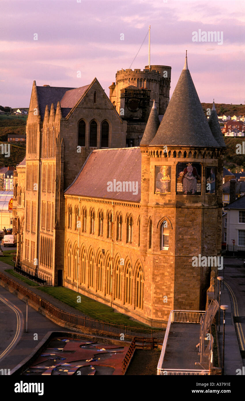 University of Wales buildings in Aberystwyth Wales Stock Photo - Alamy